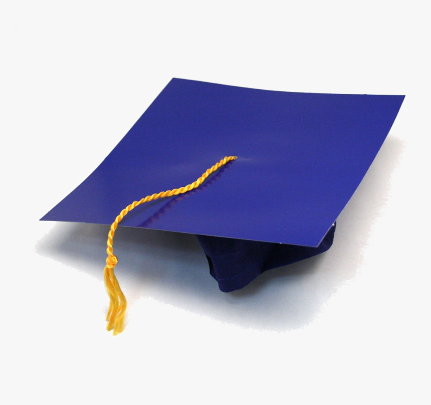 Graduation Cap Png Clipart - Blue Graduation Cap Yellow Tassel ...