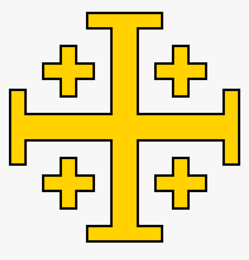 Jerusalem Cross Art, HD Png Download , Transparent Png Image - PNGitem