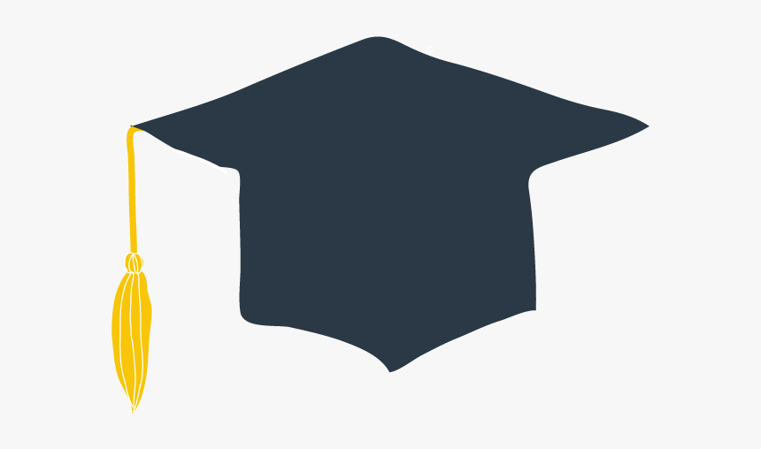 Transparent Background Graduation Hat Png, Png Download , Transparent ...