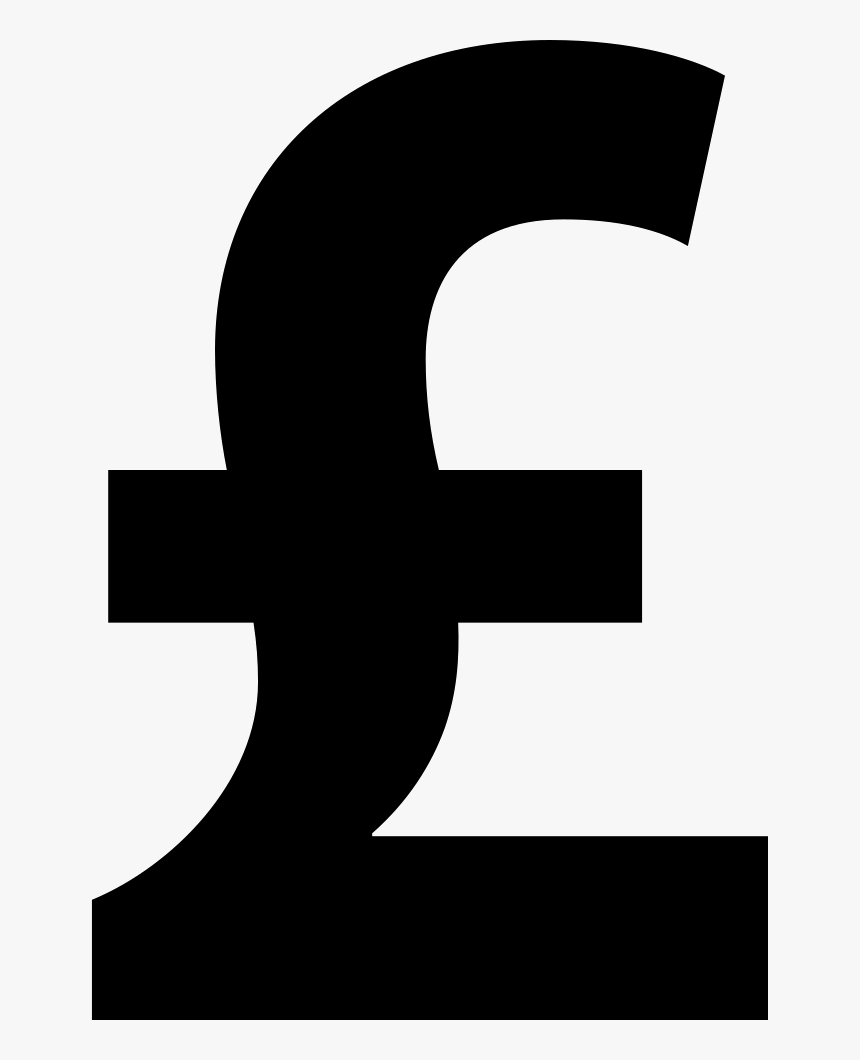 Pound Currency Bold Symbol - Pound Symbol Png, Transparent Png ...