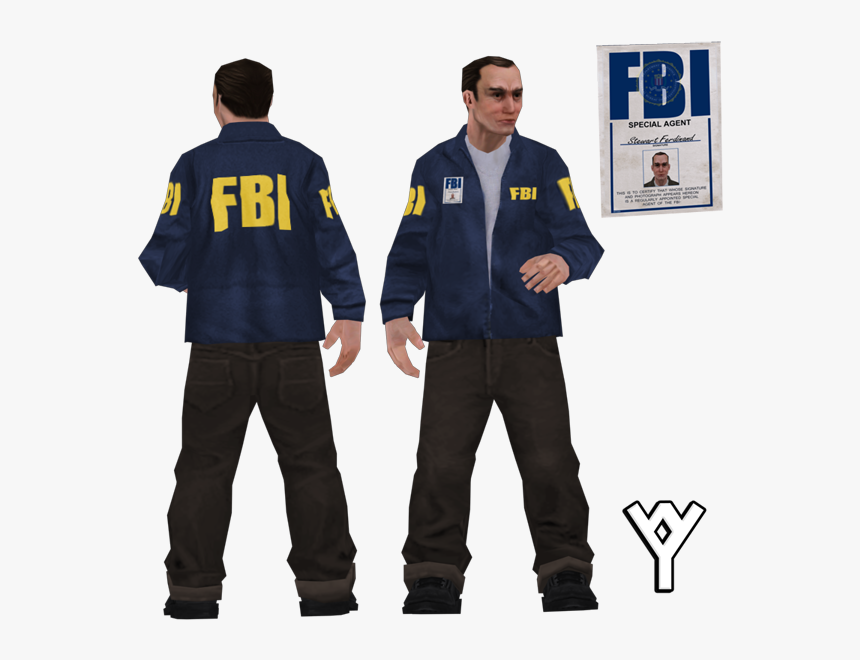 Gta San Andreas Fbi Agent, HD Png Download , Transparent Png Image ...