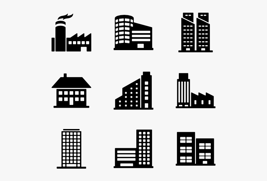 Buildings - Skyscraper Icon, HD Png Download , Transparent Png Image ...