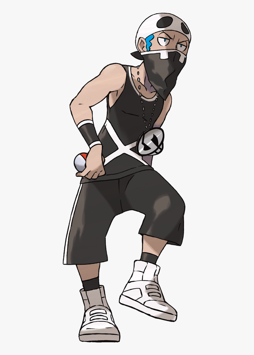 Pokemon Team Skull Grunt, HD Png Download , Transparent Png Image - PNGitem