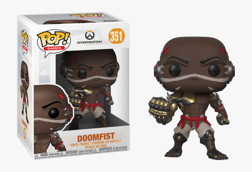 Funko Pop Doomfist Transparent Png Image Download - Overwatch Pop Funko ...