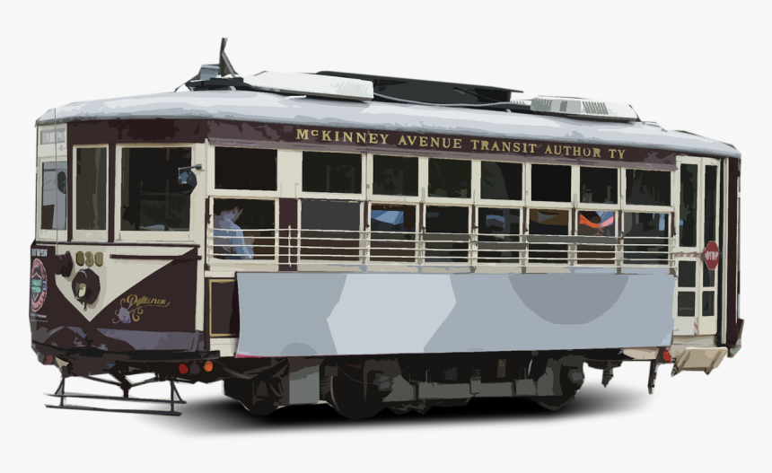 Trolley, Train, Passenger - Trolley, HD Png Download , Transparent Png ...