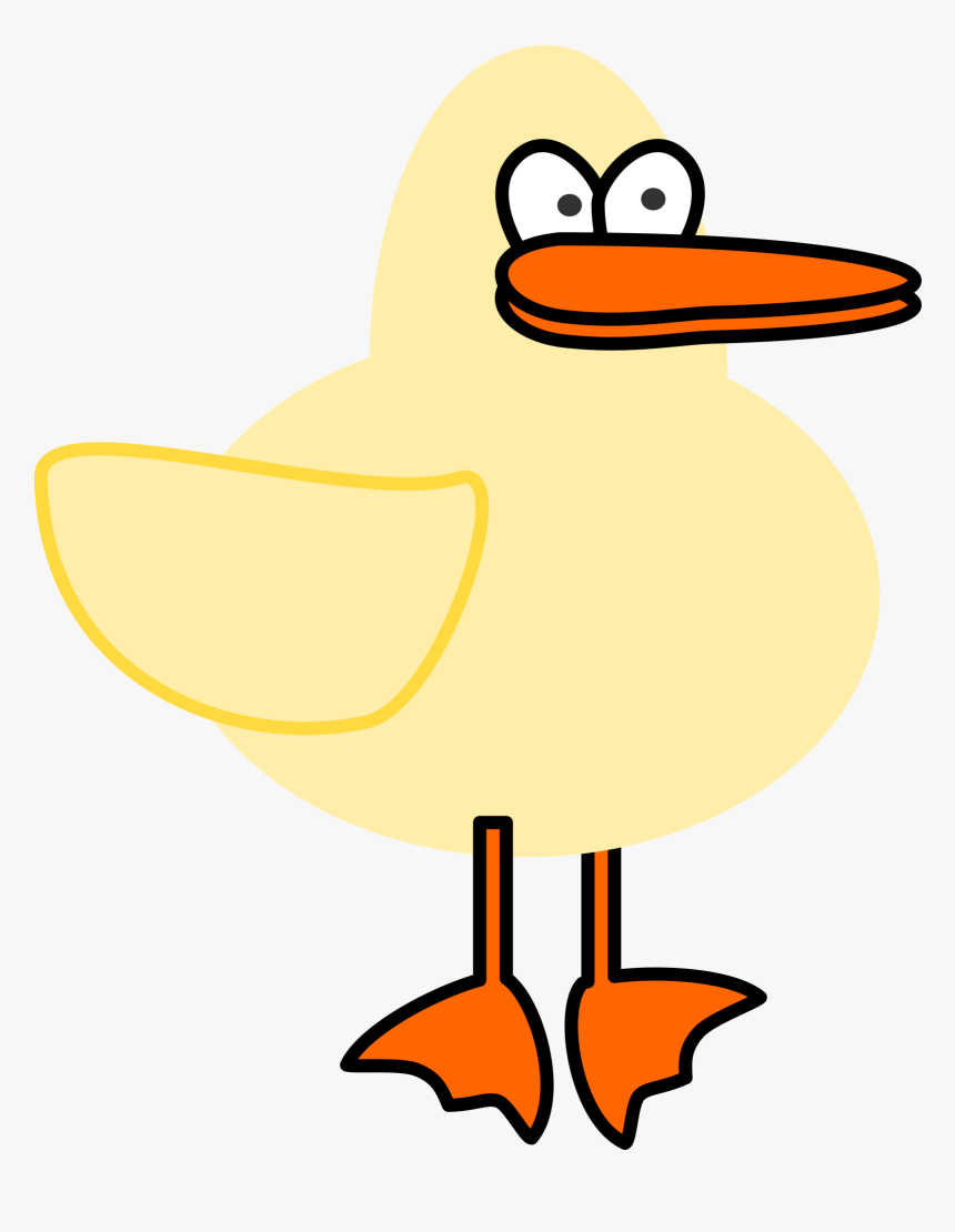Silly Duck Clip Arts - Duck Saying Quack, HD Png Download , Transparent ...