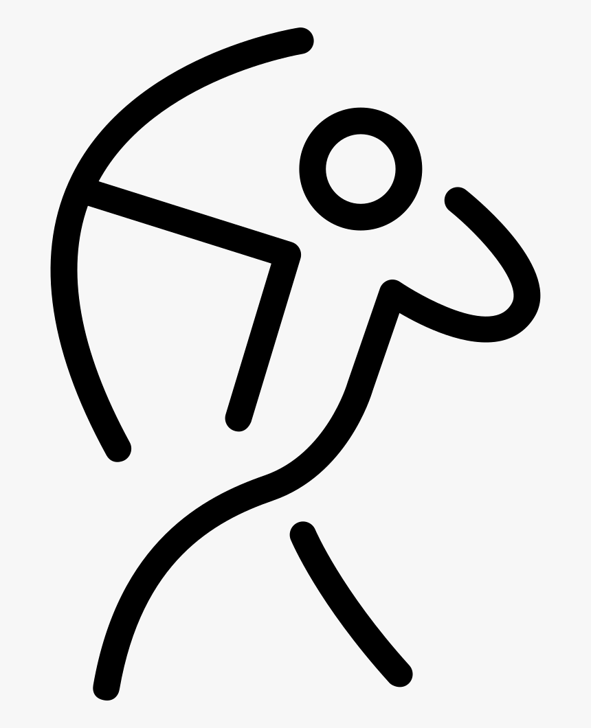 Archer Stick Man With An Arch Comments - Archer Stickman, HD Png ...