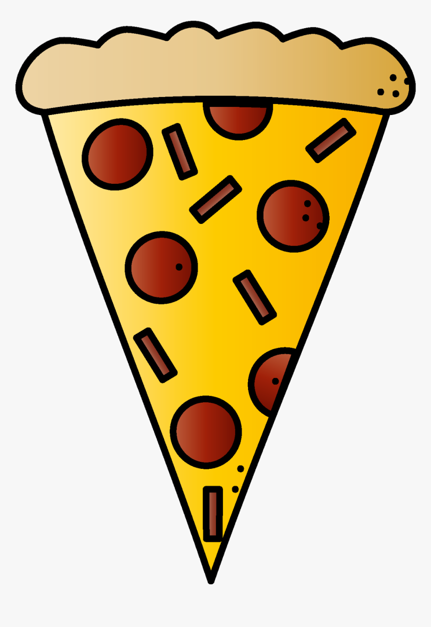 Triangle Shaped Pizza