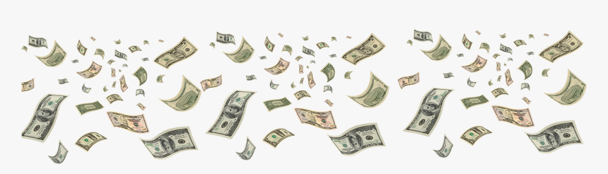Transparent Money - Raining Money Clipart, HD Png Download ...