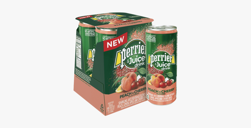 Perrier 4 Pack Can, HD Png Download , Transparent Png Image - PNGitem