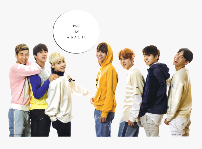 Bts Png By Abagil By Abagil - Bts Group Photos Png, Transparent Png ...