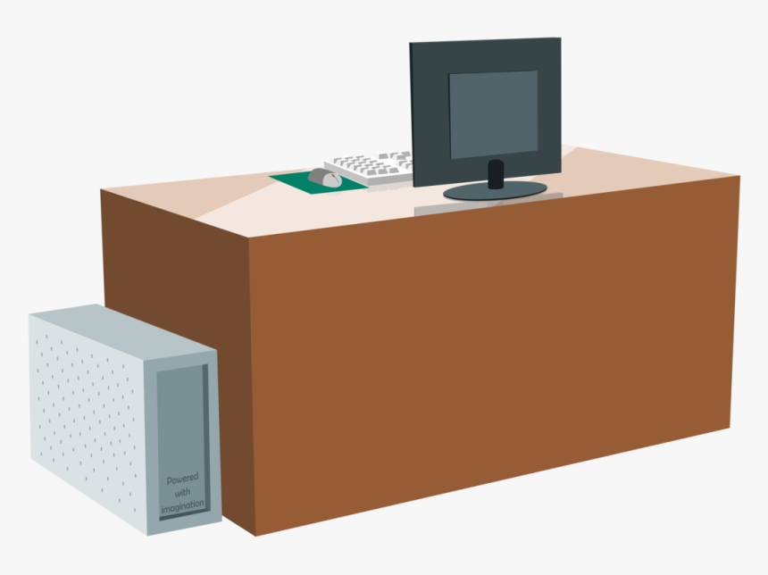 Computer Desk Png Hd - Desk, Transparent Png , Transparent Png Image ...