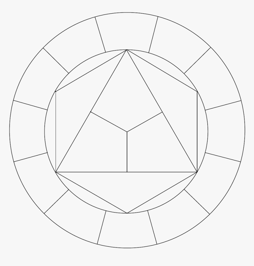 St Mary Teach Graphic Design Blog Png Blank Color Wheel - Circle ...