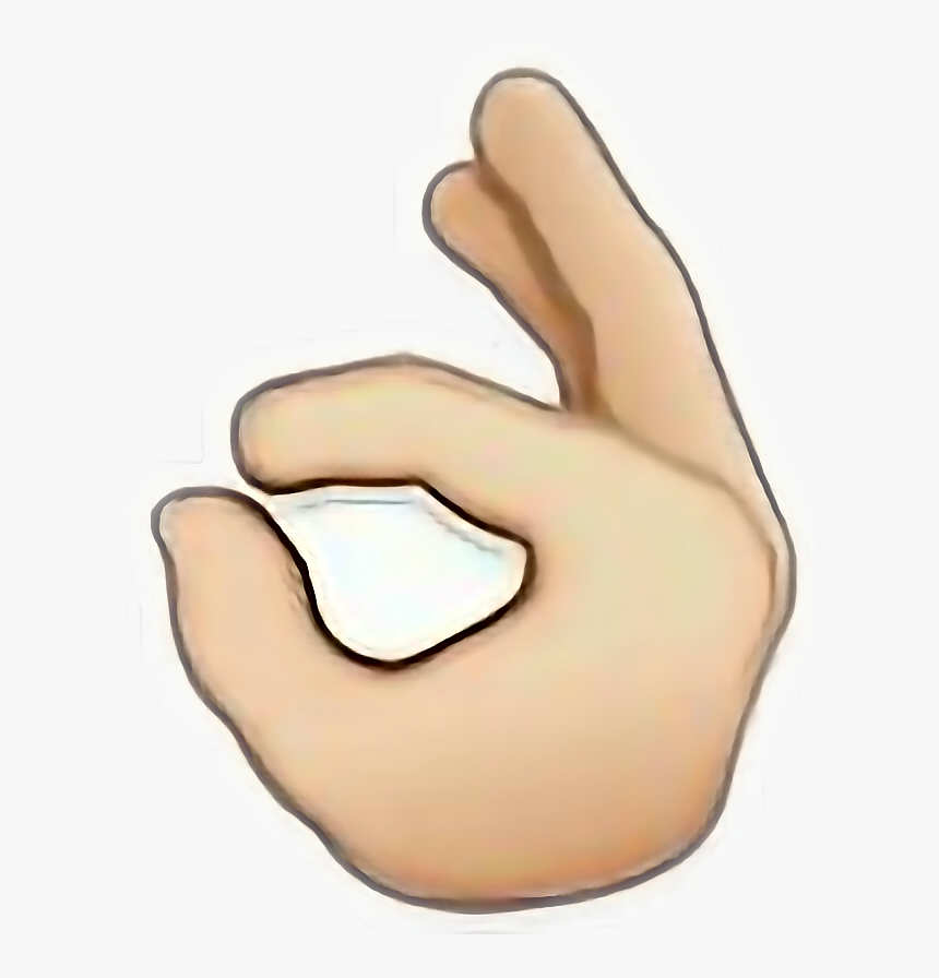 Transparent Ok Sign Emoji Png - Emoji Mano Ok, Png Download ...