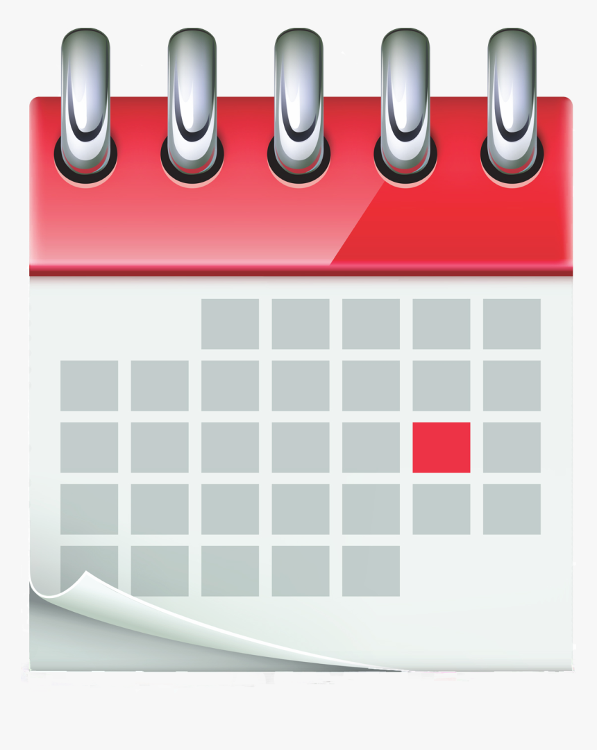 Calendar Icon Transparent - Calendrier Libre De Droit, HD Png Download ...