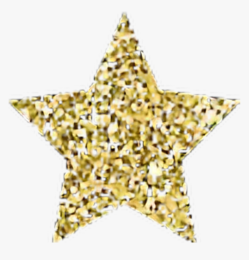 Sparkly Gold Star , Png Download - Gold Glitter Star Png, Transparent ...