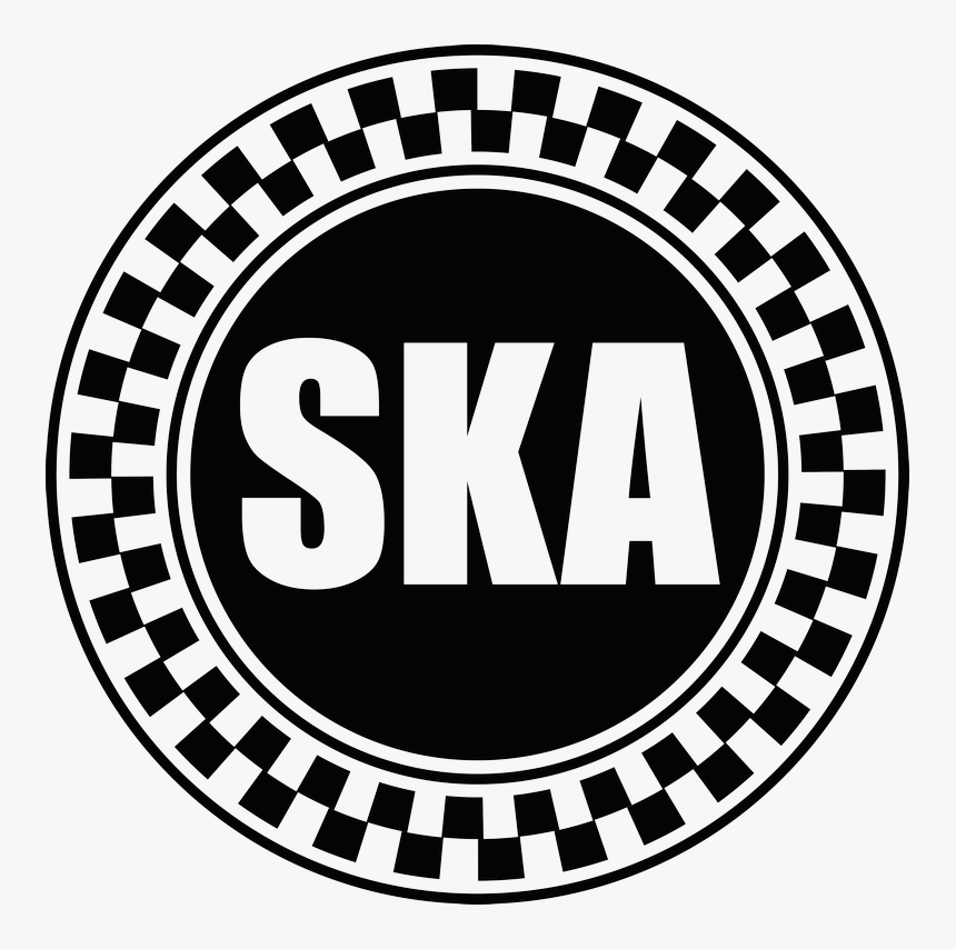 Ska Black And White Stamp - Png Logo Taxi, Transparent Png ...
