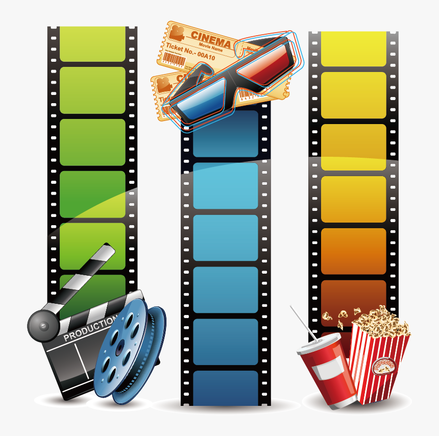 Transparent Filmstrip Clipart - Background Image Film Strip Png, Png ...