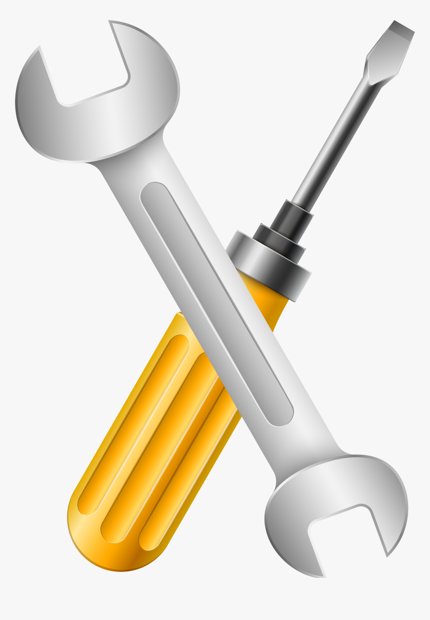 Wrench And Screwdriver Png Clip Art Image - Screwdriver Png ...