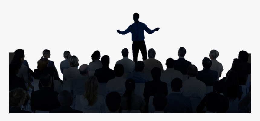 Crowd - Person Being A Leader, HD Png Download , Transparent Png Image ...