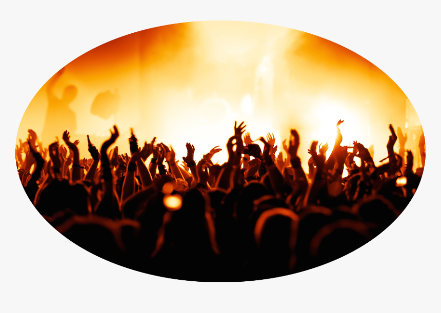 Concert Crowd Png Transparent Background - Events Concerts, Png ...