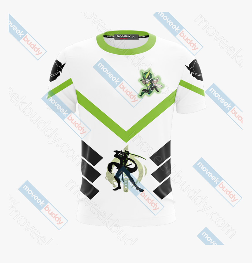 Genji Symbol Unisex 3d T-shirt - Flyer, HD Png Download , Transparent ...