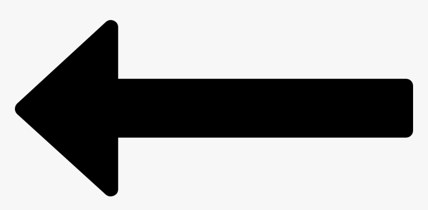 Free Download, Png And Vector - Long Left Arrow Icon, Transparent Png ...
