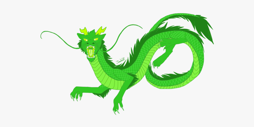 Genji Dragon - Illustration, HD Png Download , Transparent Png Image ...