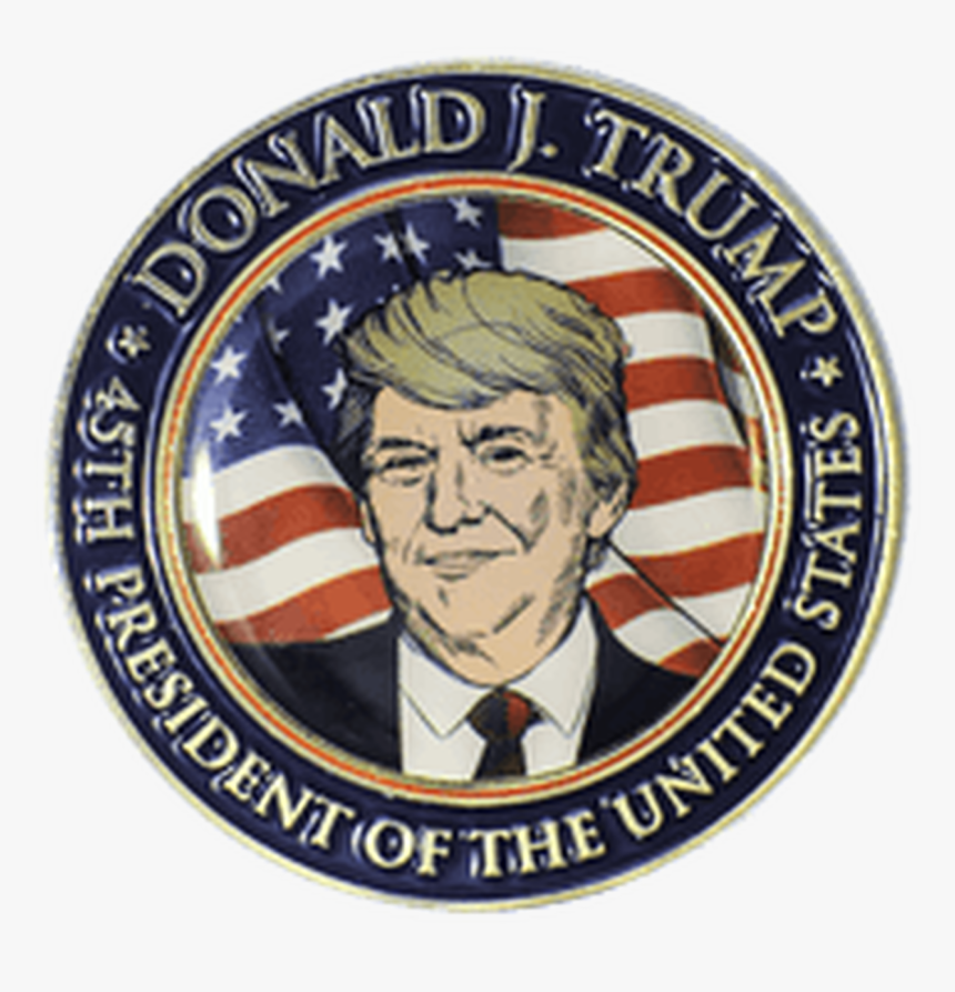 Donald Trump Inauguration Commemorative Coin - Round Restaurant Logo ...