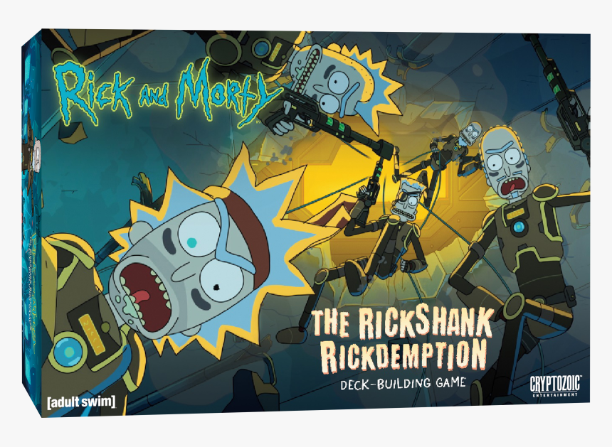 Rick And Morty The Rickshank Rickdemption Deck Building, HD Png ...