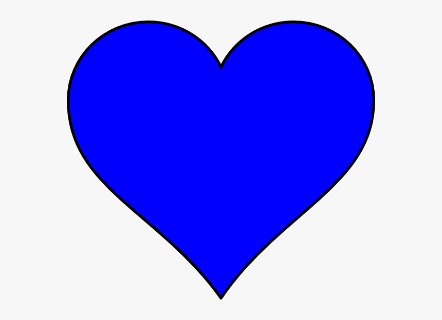 Clip Art Blue Heart, HD Png Download , Transparent Png Image - PNGitem