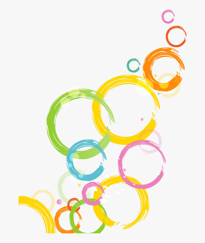 Abstract Circle Cartoon Colorful Png Image High Quality - Colorful ...