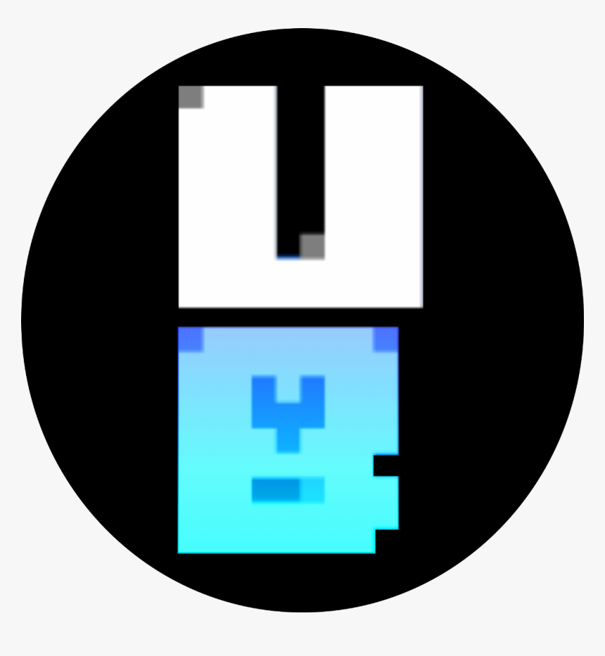 The Undertale Blue Logo - Circle, HD Png Download , Transparent Png ...