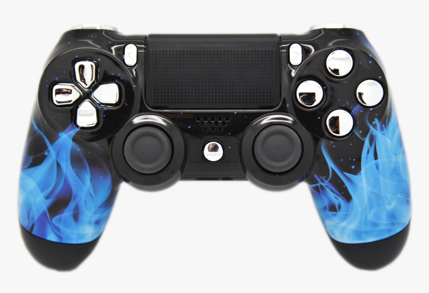 Blue Flame Ps4 Controller - Ps4 Controller Png Transparent, Png ...