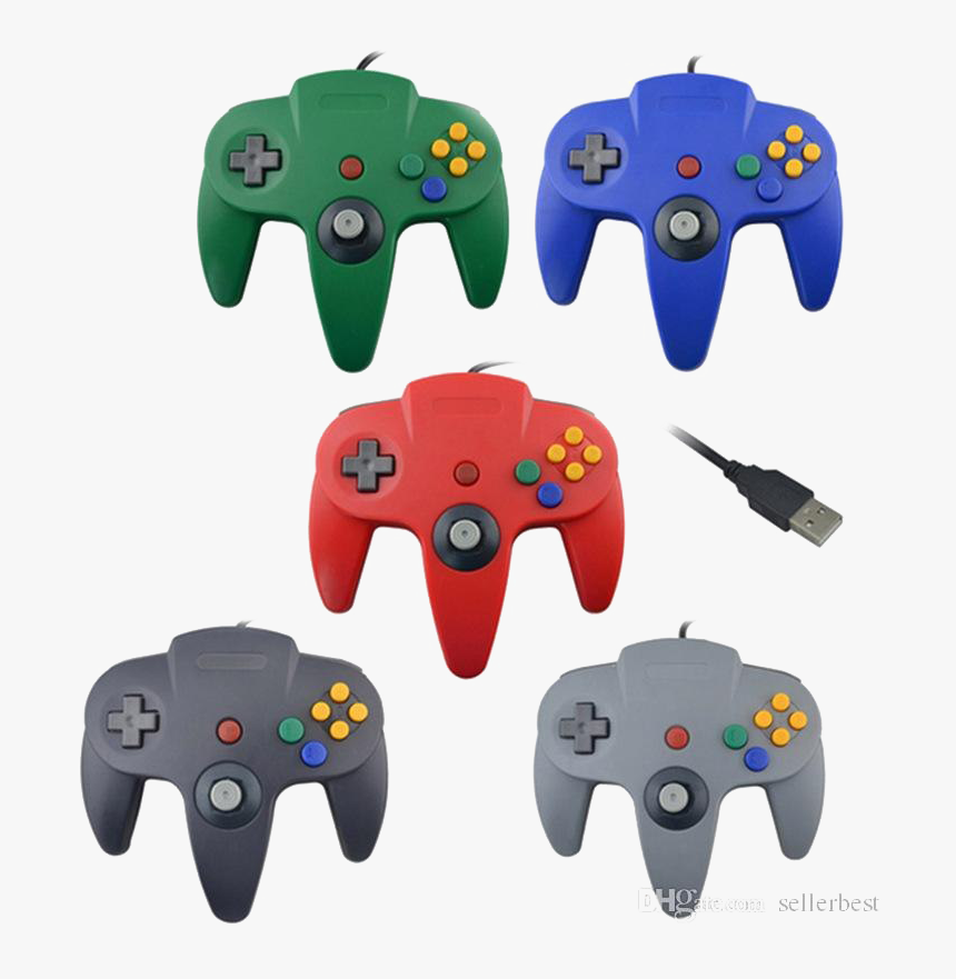 Game Controller Png Download Image - Nintendo 64 Controller ...