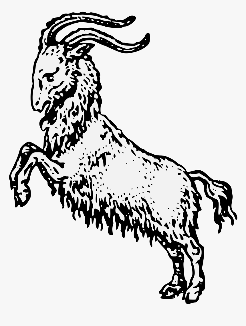 Goat Heraldry, HD Png Download , Transparent Png Image - PNGitem