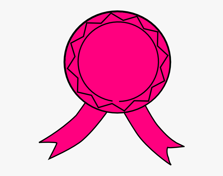 Award Ribbon Png Pink - Pink Award Ribbon Clipart, Transparent Png ...