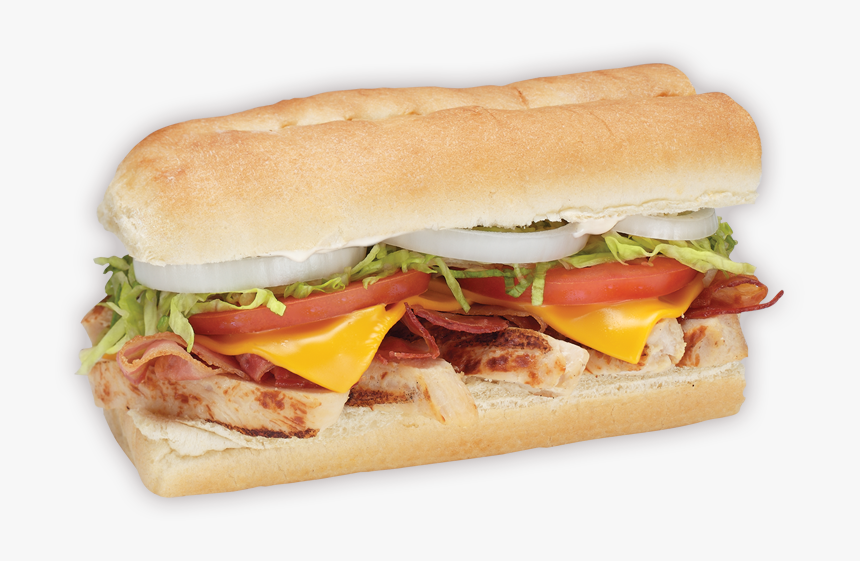 Chicken Cheddar Bacon Ranch - Chicken Bacon Ranch Sub, HD Png Download ...