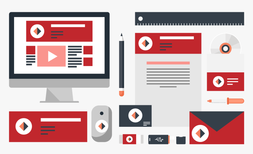 Software Development Clipart Identity - Brand Identity Design Png ...