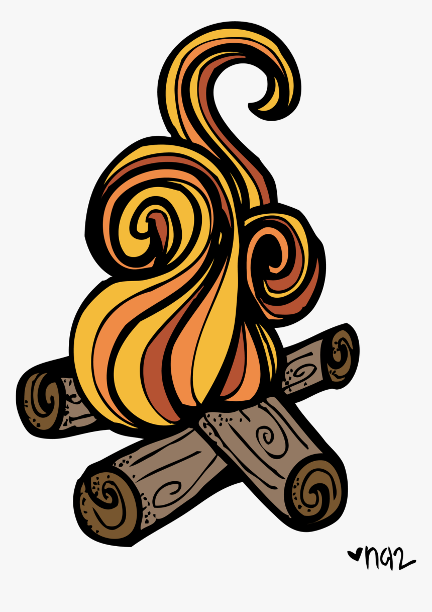 Around The Campfire Clipart - Campfire Clipart, HD Png Download ...
