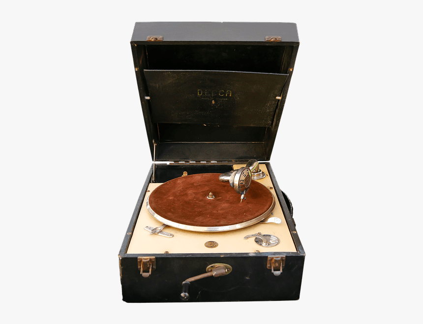 Old Record Player - Really Old Record Player, HD Png Download ...