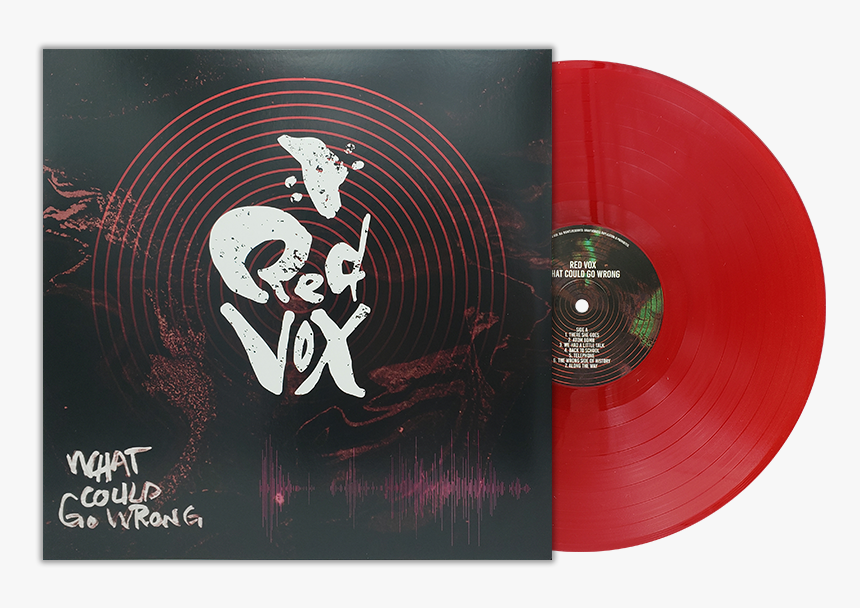 Vinyl Record Png - Red Vox Album Cover, Transparent Png , Transparent ...