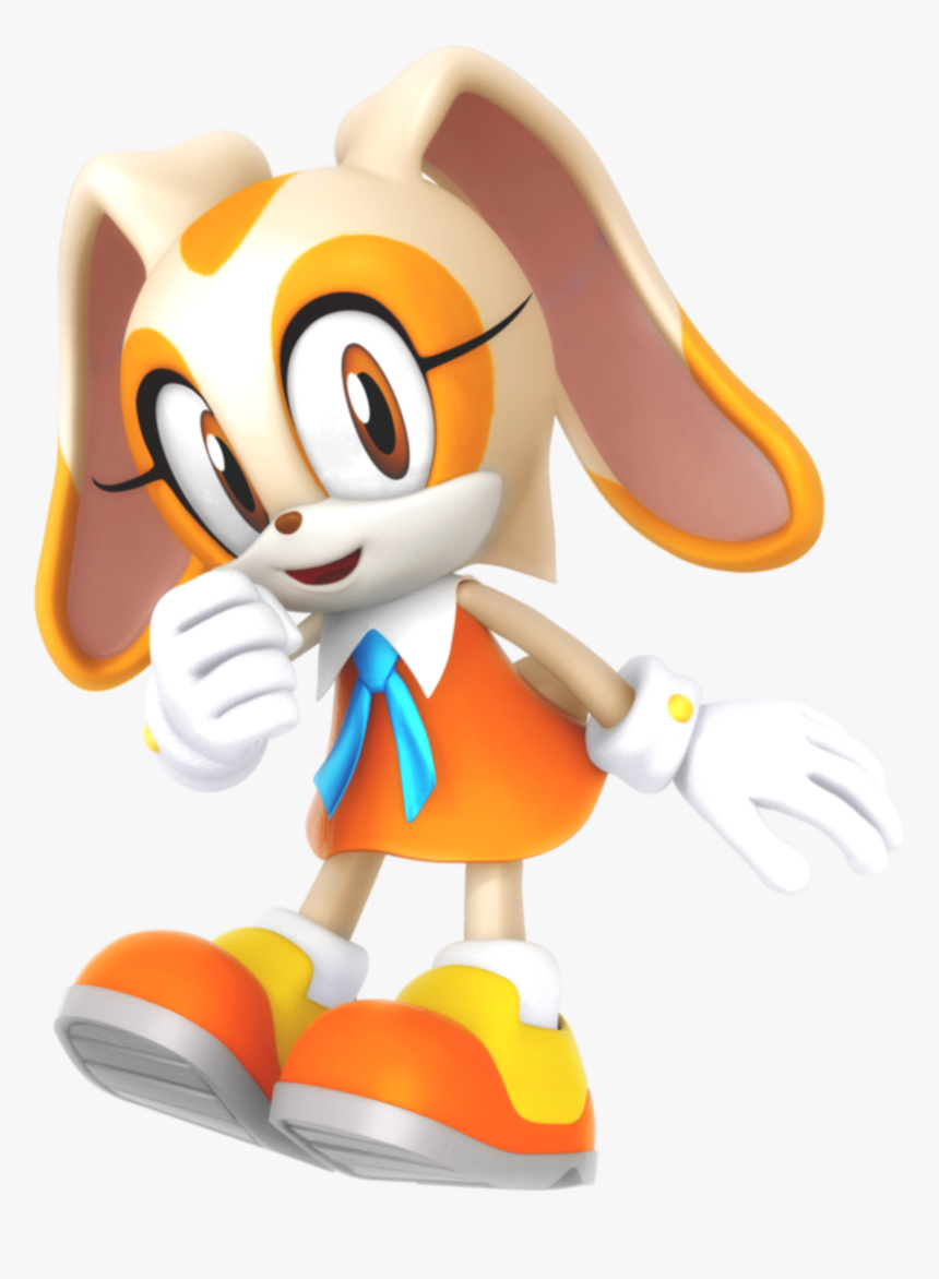 Cream The Rabbit 3d, HD Png Download , Transparent Png Image - PNGitem
