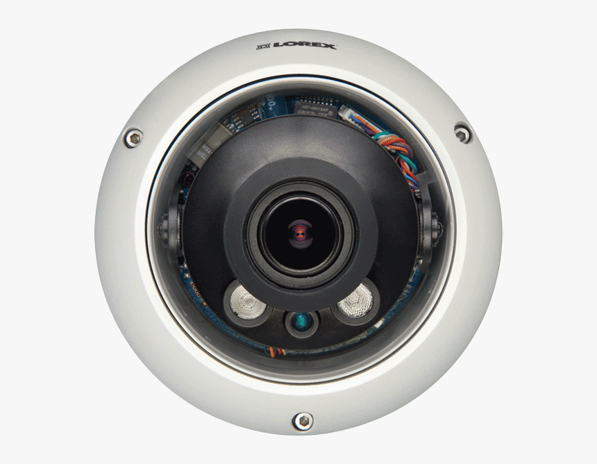 2k Super Hd Vandal Proof Outdoor Security Dome Camera - Camera Lens, HD ...