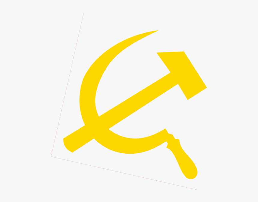 Black And Yellow Hammer And Sickle, HD Png Download , Transparent Png ...
