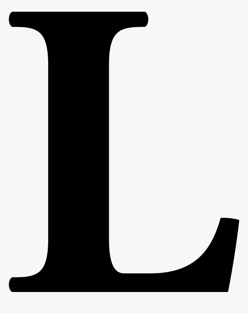 L Font, HD Png Download , Transparent Png Image - PNGitem