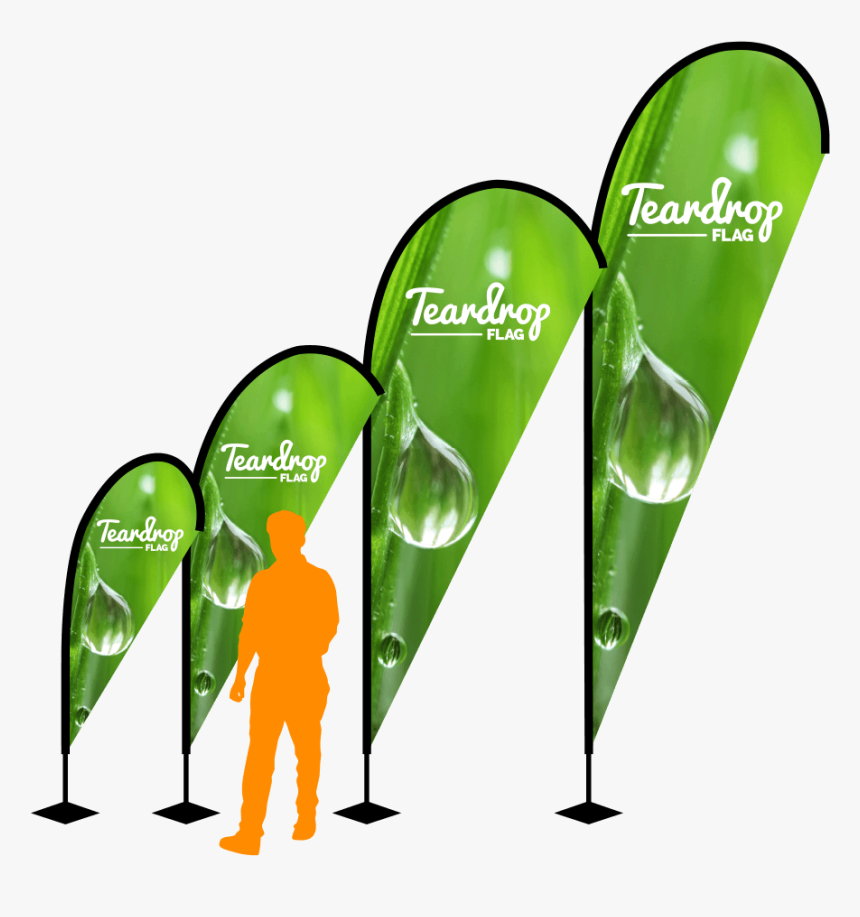 Tear Drop Banner Template, HD Png Download , Transparent Png Image ...