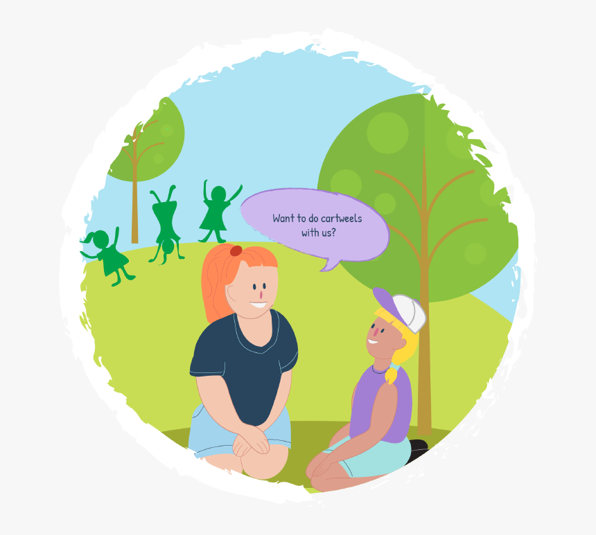 Making Friends - Clip Art, HD Png Download , Transparent Png Image ...