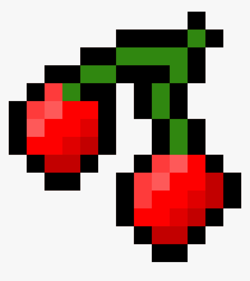 Pixel Cherries Clip Arts - Cherry Pixel Art Png, Transparent Png ...