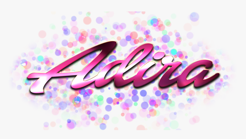 Adira Name Logo Bokeh Png - Ashar Name, Transparent Png , Transparent ...